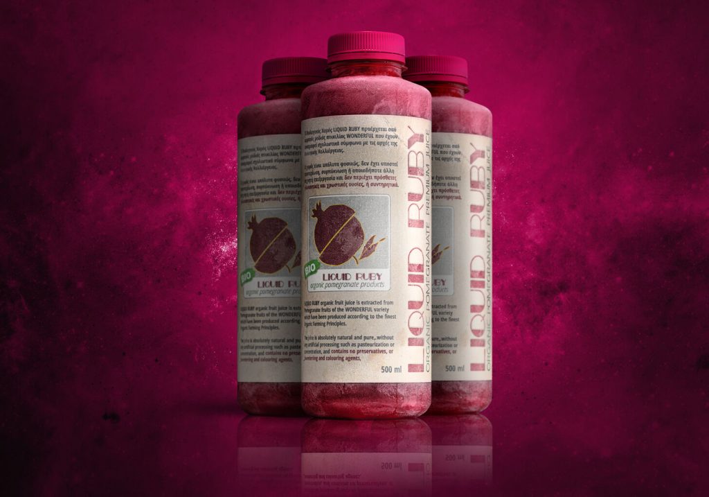 LIQUID RUBY ORGANIC POMEGRANATE JUICE – Thavmasio Rodi